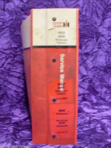 Case 8820/8830 OEM Service Manual: Case 8820/8830: Amazon.com: Books