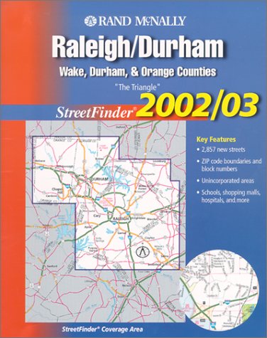 Rand McNally 2002/03 Raleigh/Durham Streetfinder : Wake, Durham ...