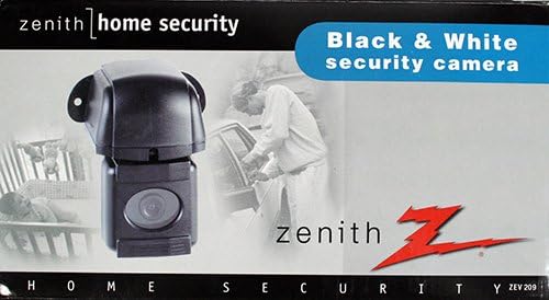 Amazon.com : ZENITH ZEV209 Black & White Home Security Camera ...