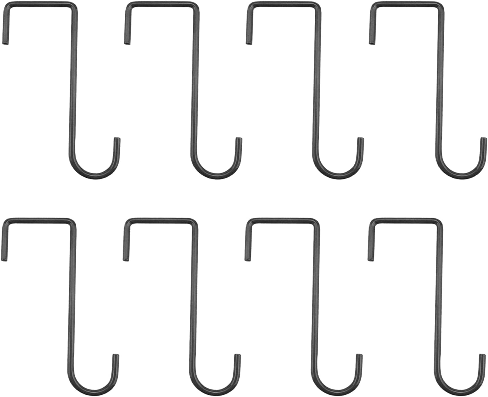 Amazon.com: HiGift 8 Pack Vinly Fence Hooks, 2 x 6 inch Patio Brown ...