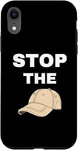 Amazon.com: iPhone XR Stop The Cap Funny Meme Stop Capping Stop Lying ...