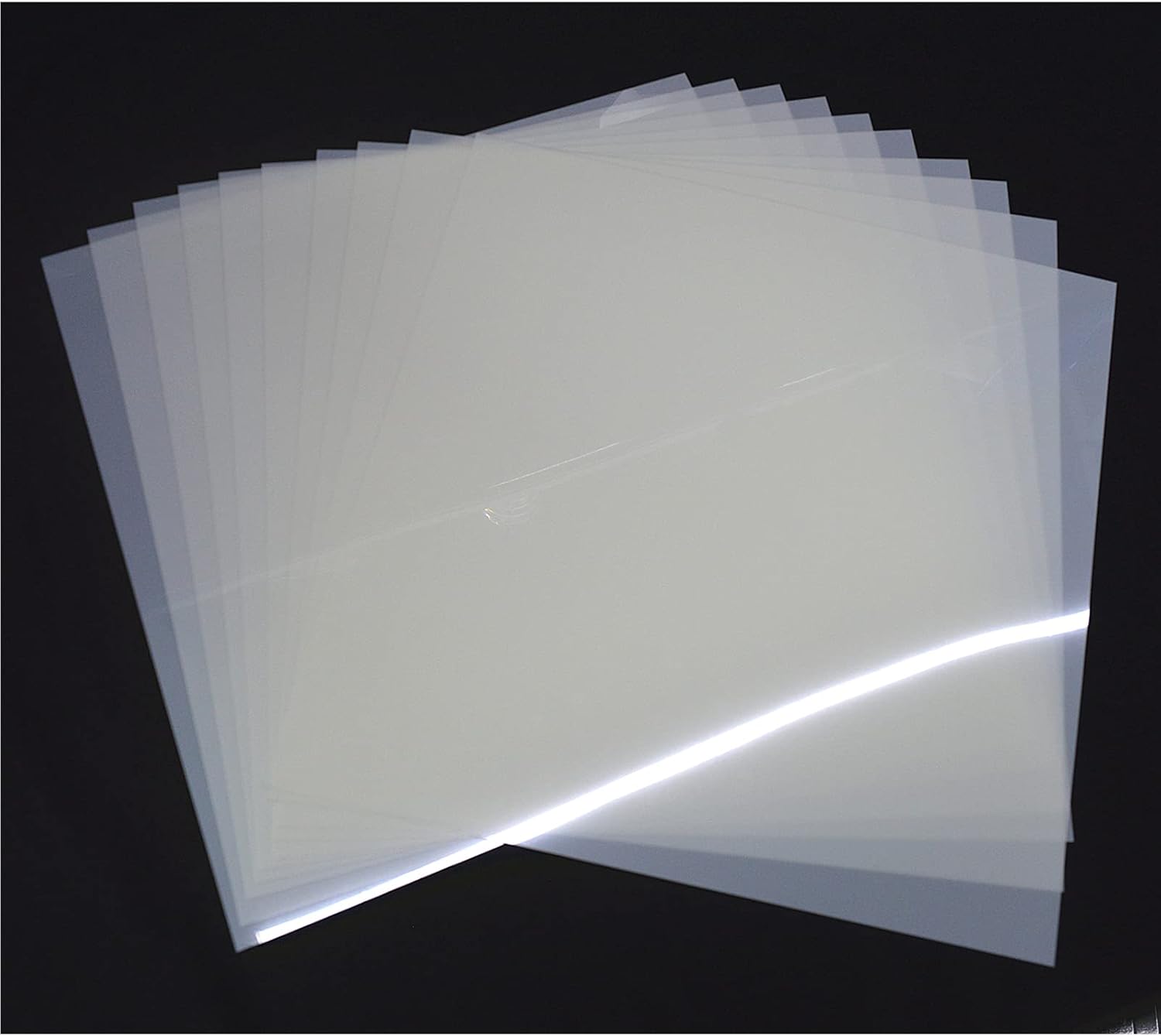 ZHluja 10-Pack 0.25mm 305×305mm Blank Stencil Sheet for Laser Cutting ...
