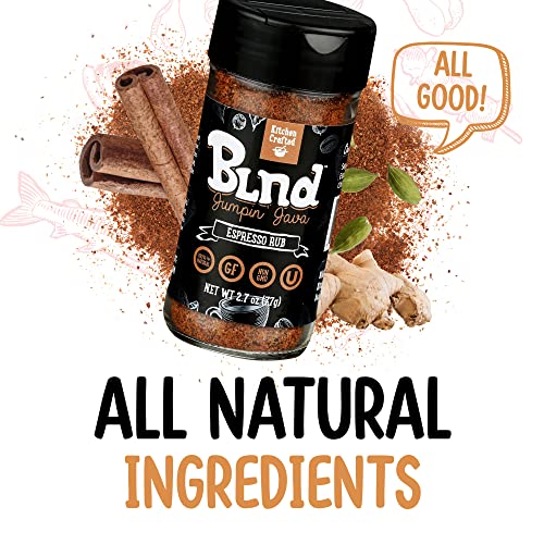Kitchen Crafted - BLND Jumpin’ Java Coffee Rub Seasoning, Italian Herbs ...