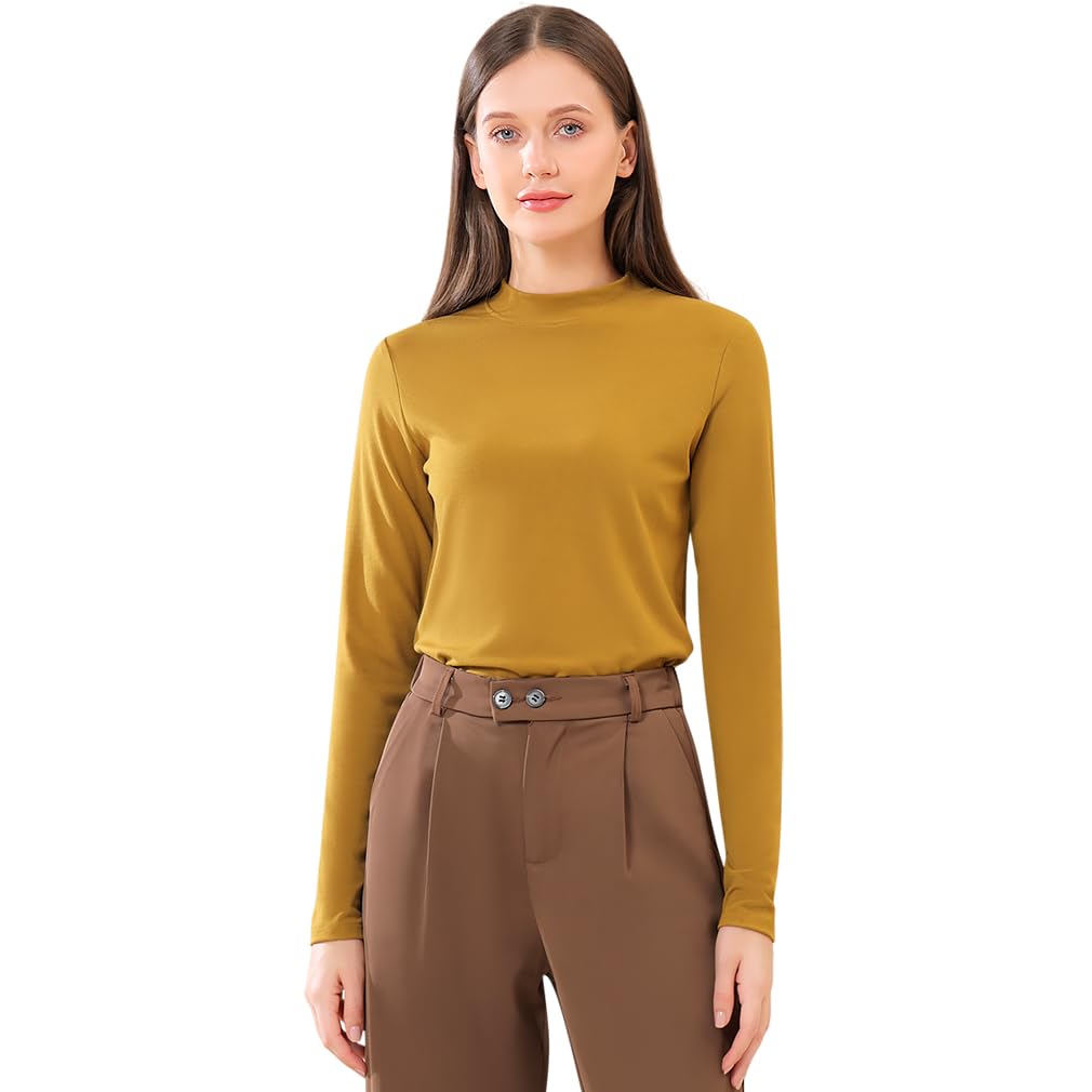 Amazon | [Barifall] あったか インナー レディース ハイネック 長袖シャツ 防寒肌着 保温 インナーウェア 冬用 | インナーシャツ 通販