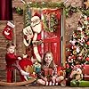 Amazon.com: DIYASY Christmas Door Cover, Front Door Covers Holiday Wall ...