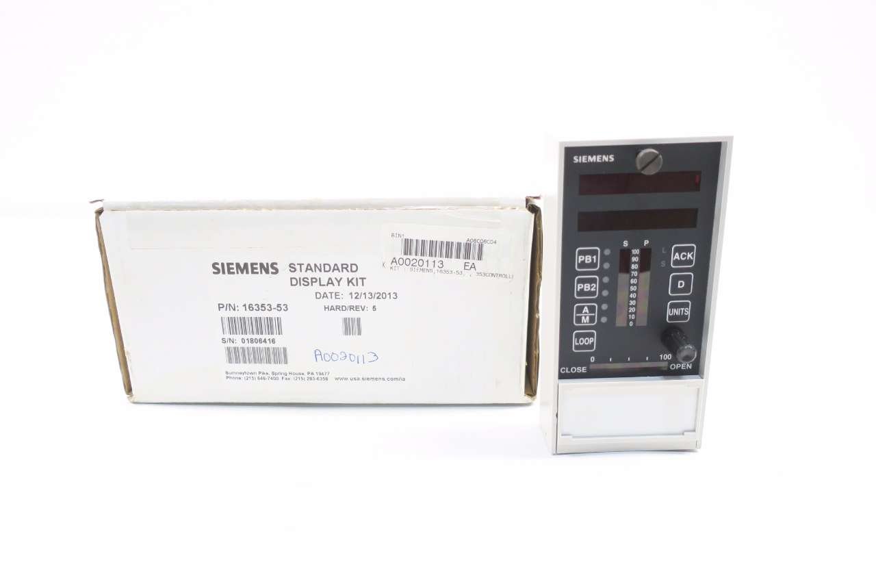 Amazon.com: SIEMENS 16353-53 STANDARD DISPLAY KIT REV 5 D566921 ...