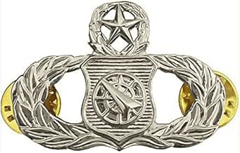 Amazon.com: Air Force Badge: Weapons Controller: Master - midsize ...