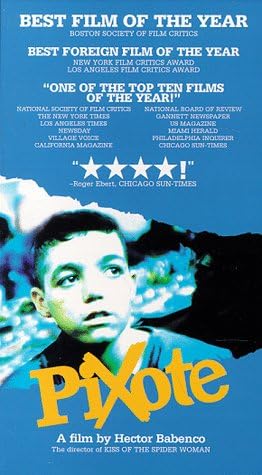 Amazon.com: Pixote [VHS] : Fernando Ramos da Silva, Jorge Julião ...