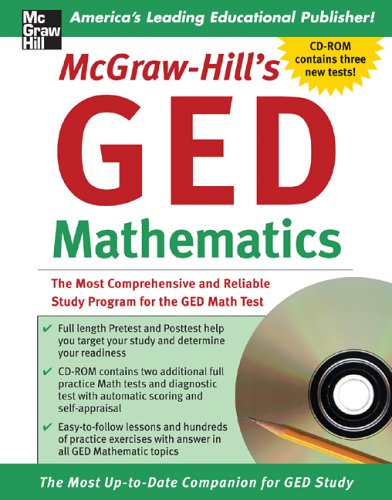 McGraw-Hill's GED Mathematics Book w/CD-ROM (Test-Taking Skills ...