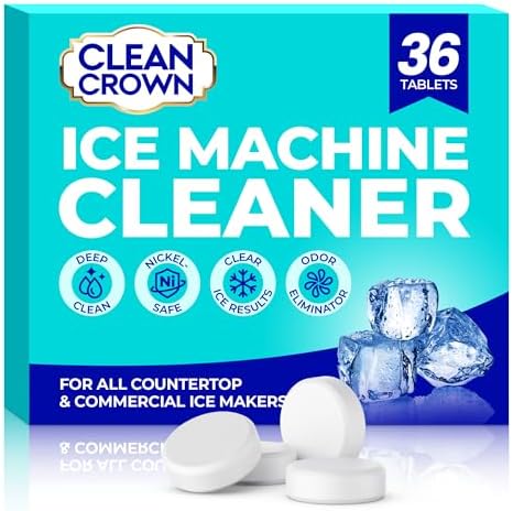 Ice Machine Cleaner (36 Pack), Ice Machine Descaler, Nickel Safe ...