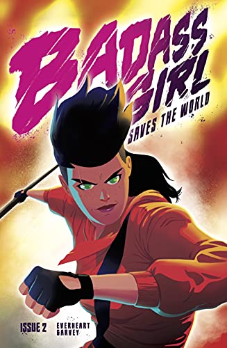 BADASS GIRL SAVES THE WORLD: BADASS GIRL ISSUE 2 eBook : Everheart ...