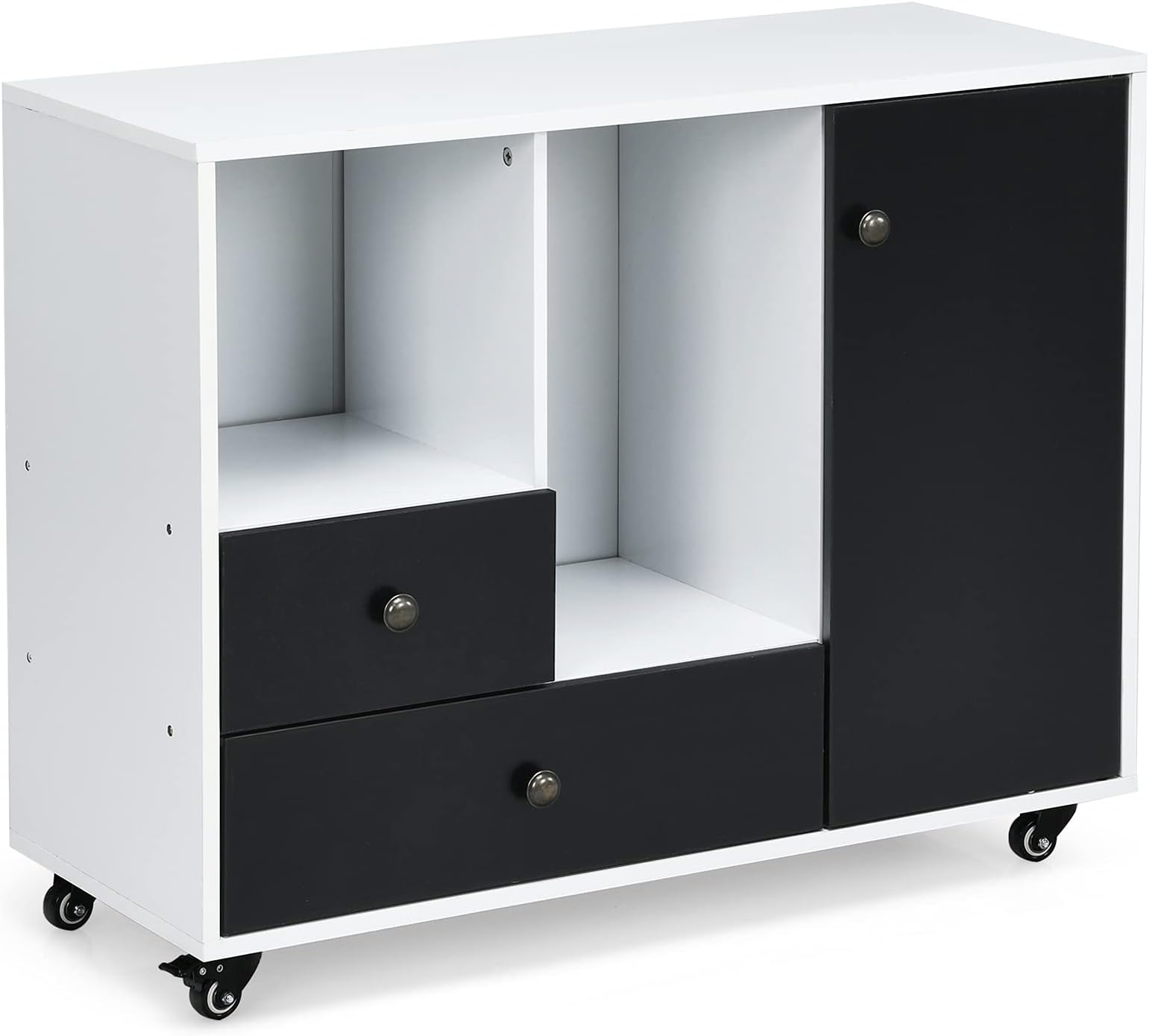 Amazon.com: Karl home Filing Cabinet with 2 Locks Keys Top Open Shelf ...