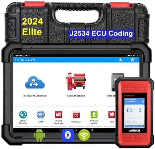 Amazon.com: LAUNCH X431 Remote Assisted Diagnostic Tool, Heavy Duty ...