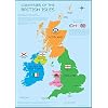 Educational Great Britain Map for Children - A3 Size Wall Chart in ...