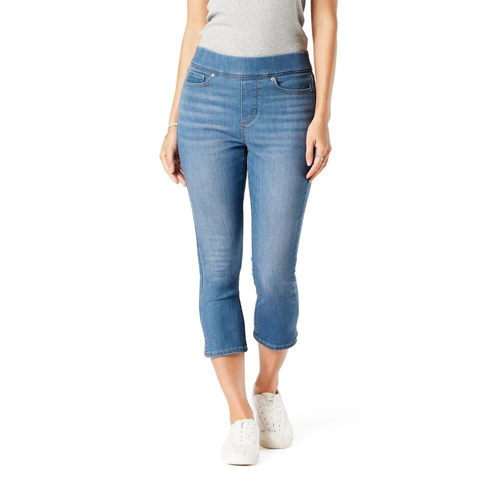 Levi Strauss Signature Gold Women's Totally Shaping Pull on Capri ...