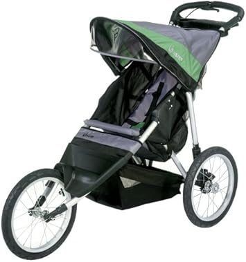 Amazon.com: Instep Ultra Runner Jogging Stroller (Green/Lt Gray/Black ...