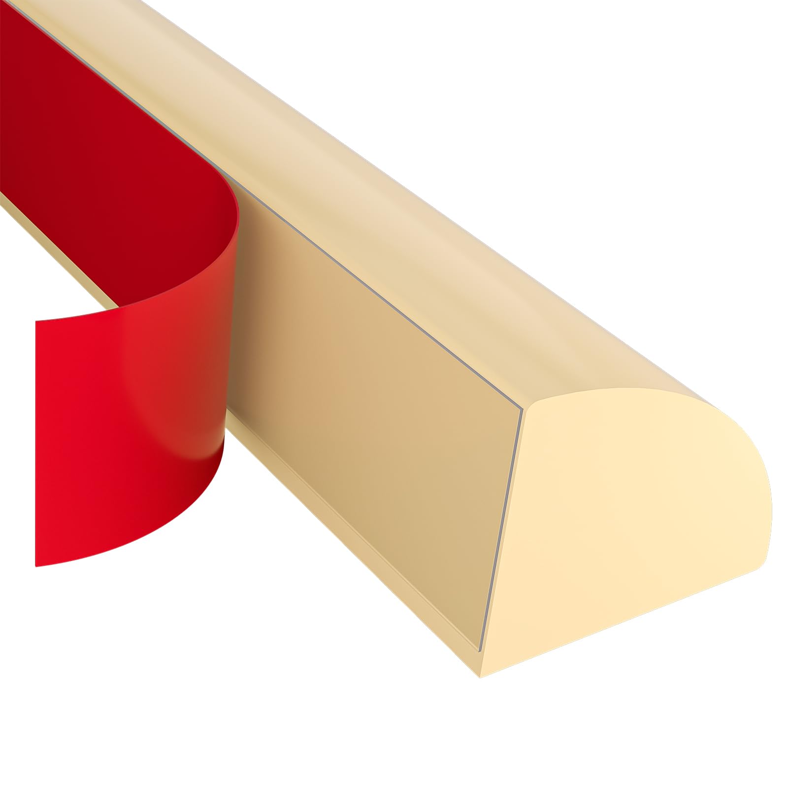 Snapklik.com : Flexible Quarter Round Molding, Peel And Stick Rubber ...