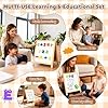 Amazon.com: GINMIC Magnetic Letters and Numbers with Magnet Board ...