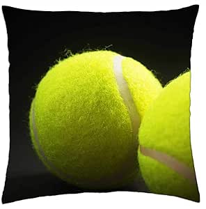 Amazon.com: LESGAULEST Throw Pillow Cover (16x16 inch) - Ball Racket ...