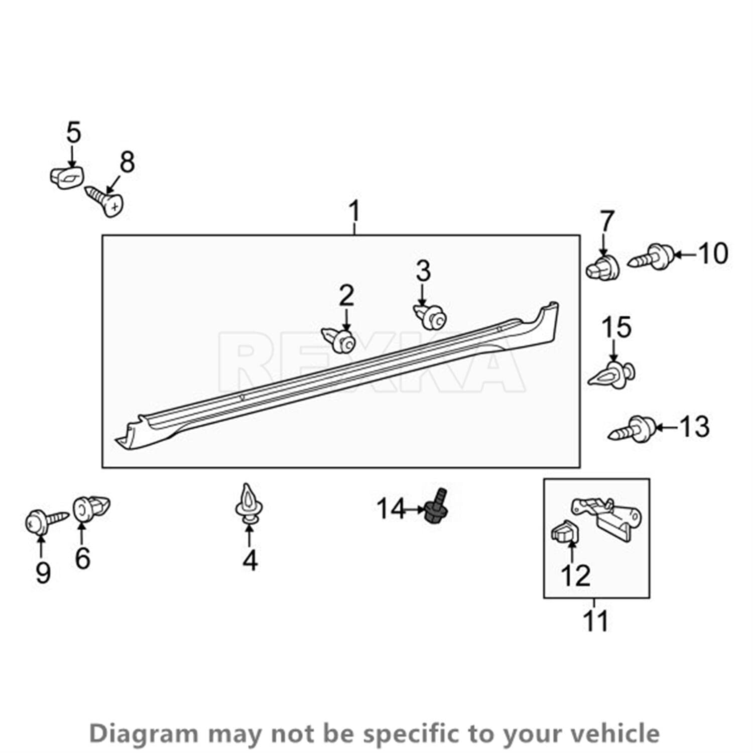 90159-A0053 Quarter Panel Splash Shield Screw 2006-2023, 40% OFF