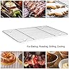 Amazon.com: P&P CHEF Cooling Rack Set for Baking Cooking Roasting Oven ...