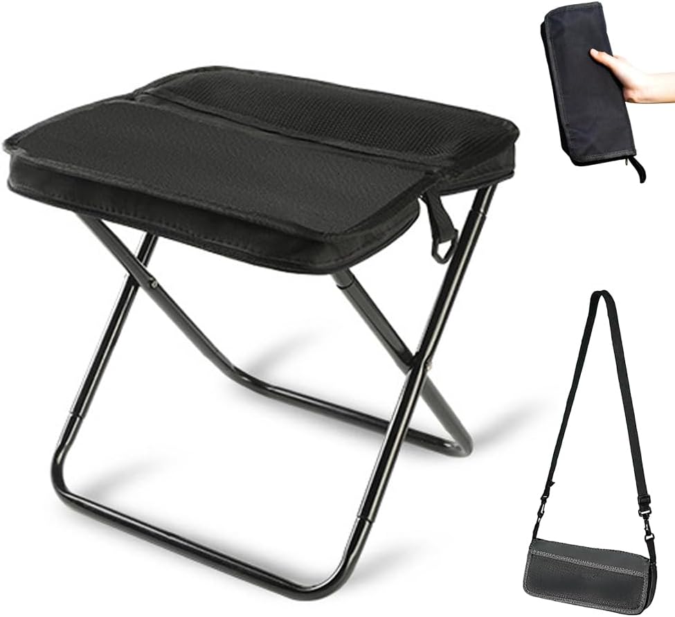 Amazon.com: Foldable Stool with Carrying Bag, 2025 New Lightweight ...
