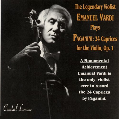 Amazon.com: The Legendary Violist Emanuel Vardi Plays Paganini: 24 ...