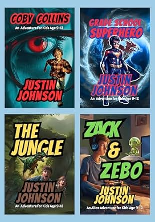Coby Collins, The Jungle, Grade School Super Hero, and Zack & Zebo: A ...