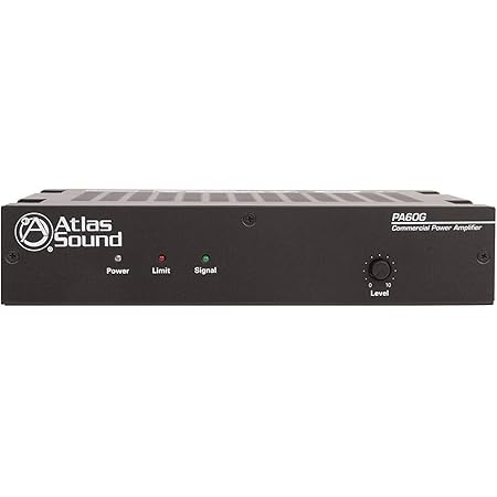 Amazon.com: Atlas Sound 40W 70V Amplifier : Musical Instruments