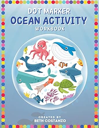 Buy Dot Marker - Ocean Activity Workbook Book Online at Low Prices in ...