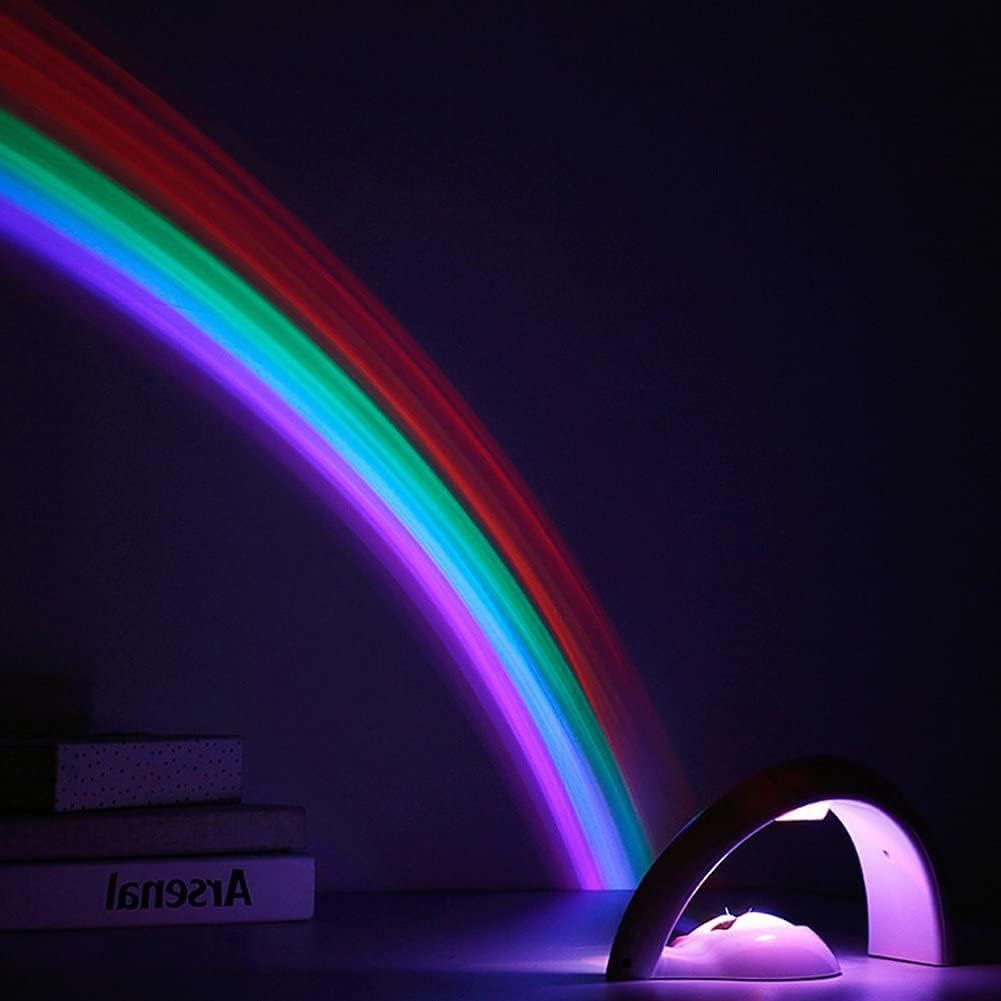 LED Rainbow Projector Light Reflection - Rainbow Maker for Children ...