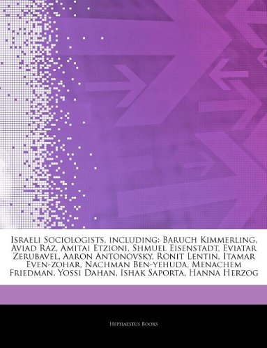 Amazon | Articles on Israeli Sociologists, Including: Baruch Kimmerling ...