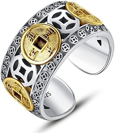 Five Emperor Money Ring,Chinese Feng Shui Coins For Fortune And Success ...