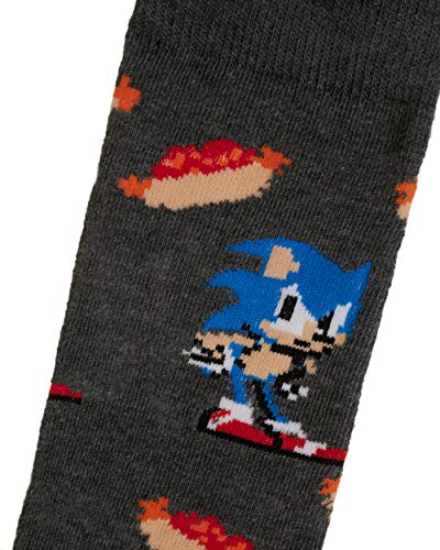 Sonic The Hedgehog Tails Video Sport 2-Pack Persona Crew Socks ...