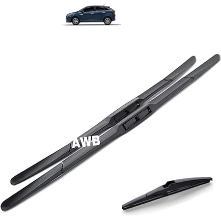 AWB® Hybrid Wiper Blades Compatible with Baleno(2015-2021 model) Front ...