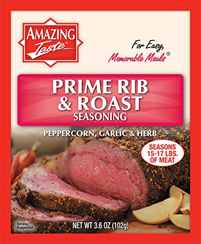 Amazon.com : Amazing Taste Prime Rib and Roast Seasoning Bundle (4 ...