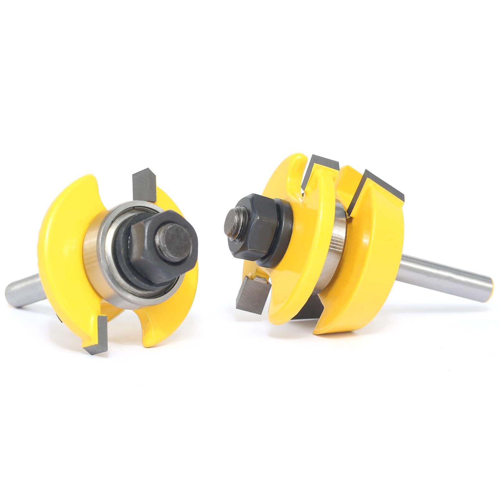 Snapklik.com : Shaker Rail And Stile Router Bits,2PCS Router Bit Set 1/ ...