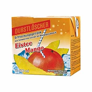 WeserGold - Durstlöscher Eistee Mango 2x12x0,5L : Amazon.de: Lebensmittel & Getränke