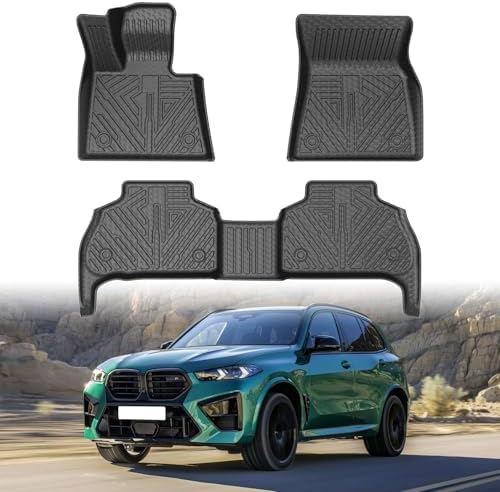 Amazon.com: Mixsuper Liner Floor Mats for BMW X5 2019-2025, All Weather ...