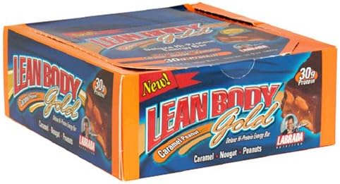 Amazon.com: Labrada Nutrition Lean Body Gold Hi-Protein Energy Bar ...
