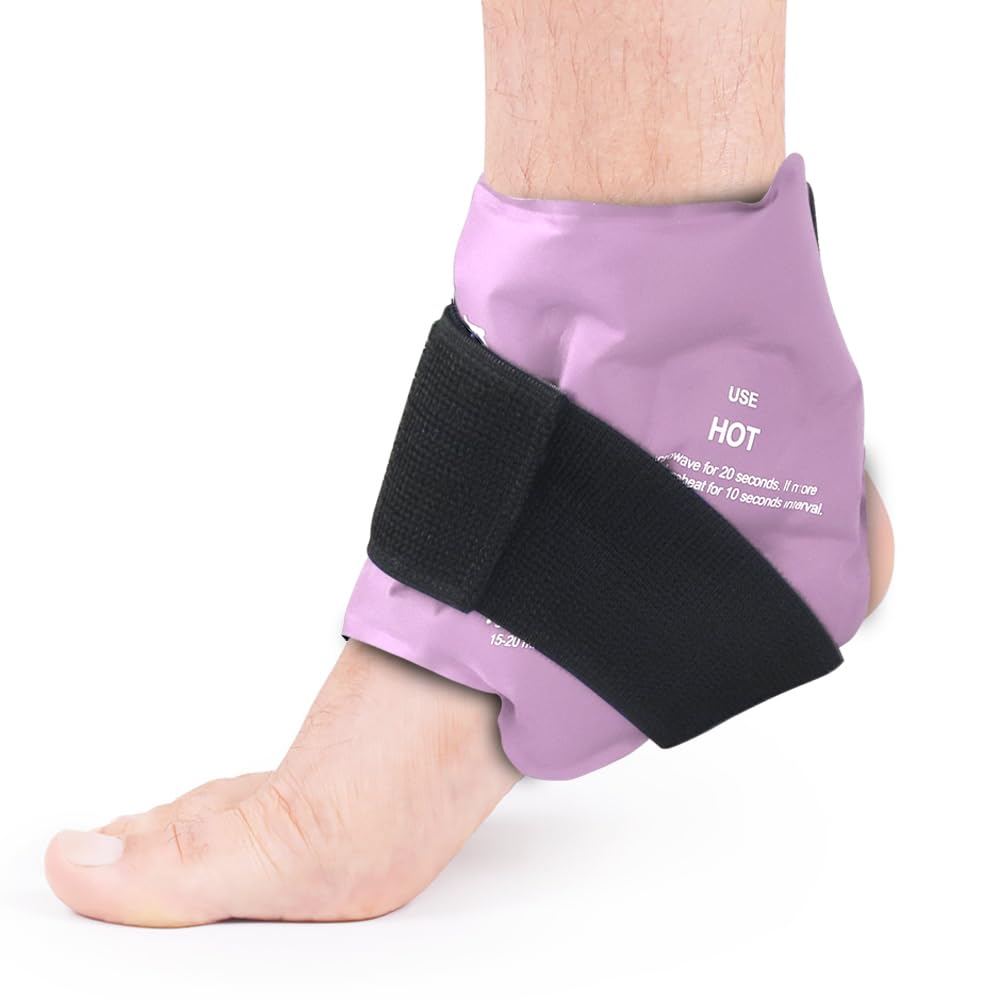 Snapklik.com : NEWGO Ankle Ice Pack Wrap For Swelling, Ice Pack For ...