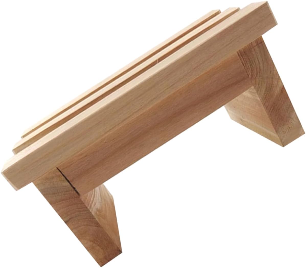 Amazon.com: Cabilock Wooden Low Stool Succulent Planter Stand Wood ...