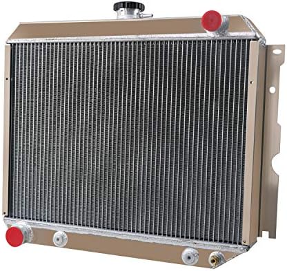 Amazon.com: ALLOYWORKS 4 Row All Aluminum Radiator For 1968-1973 Dodge ...