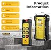 Amazon.com: NEWTRY Wireless Crane Remote, 12V 4 Button Industrial Crane Controller Hoist Truck ...