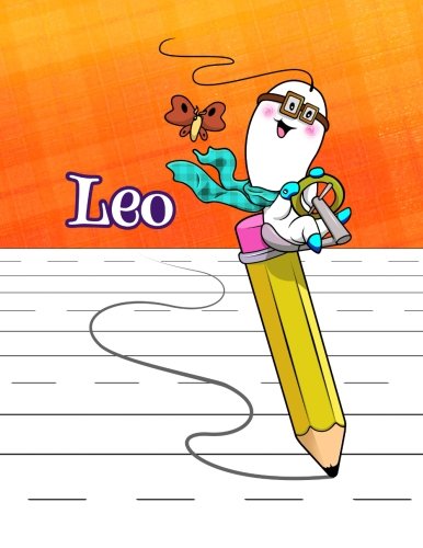 Buy Leo: Personalized Book with Child's Name, Primary Writing , 54 ...