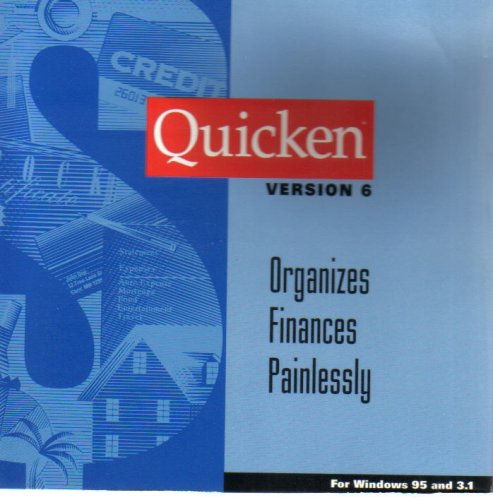 Amazon.com: Quicken: Version 6 [ CD-ROM for Windows 95 and 3.1 ...