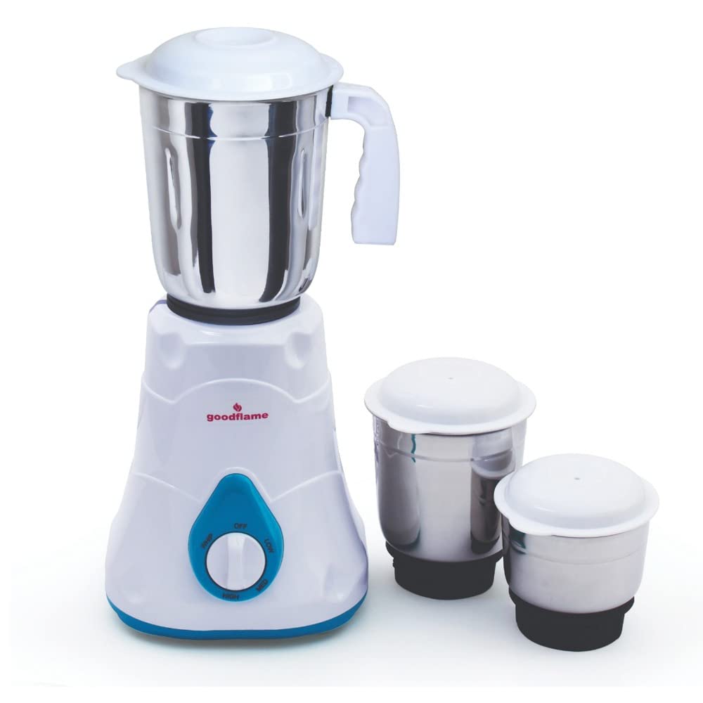 Buy goodflame Carnival Mixer grinder 500 watt 3 Jars Stainless Steel ...