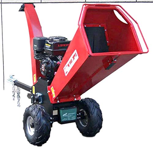 Buy Wood Chipper Cutter Leaf Mulcher 5 Inch Capacity, Steel Blades ...