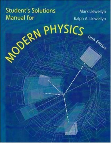 Modern Physics Student Solutions Manual: Paul A. Tipler: 8584466666663 ...