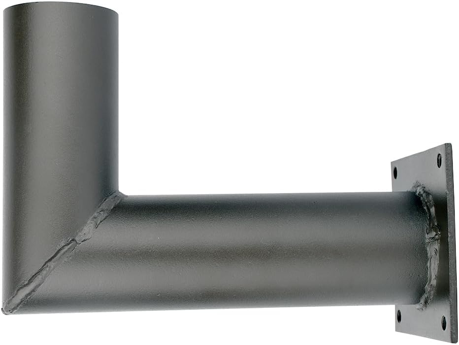 CHIUER 90° Perpendicular Tenon Adapter Square Pole Wall Mount Bracket ...